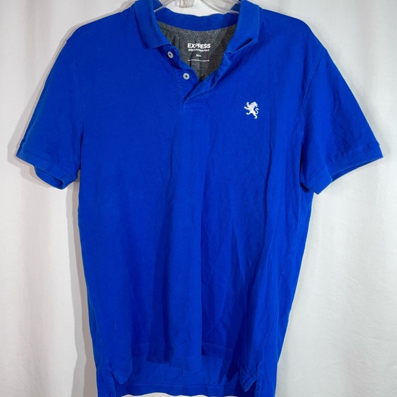 Express | Shirts | Mens Blue Express Polo Size M 29 | Poshmark